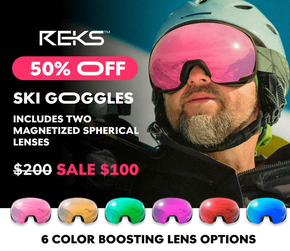 Revolutionizing Winter Sports: An In-Depth Look at REKS® Ski Goggles w