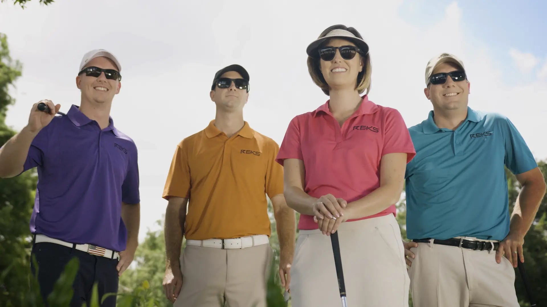 Trivex Color Boosting Golf Sunglasses by REKS