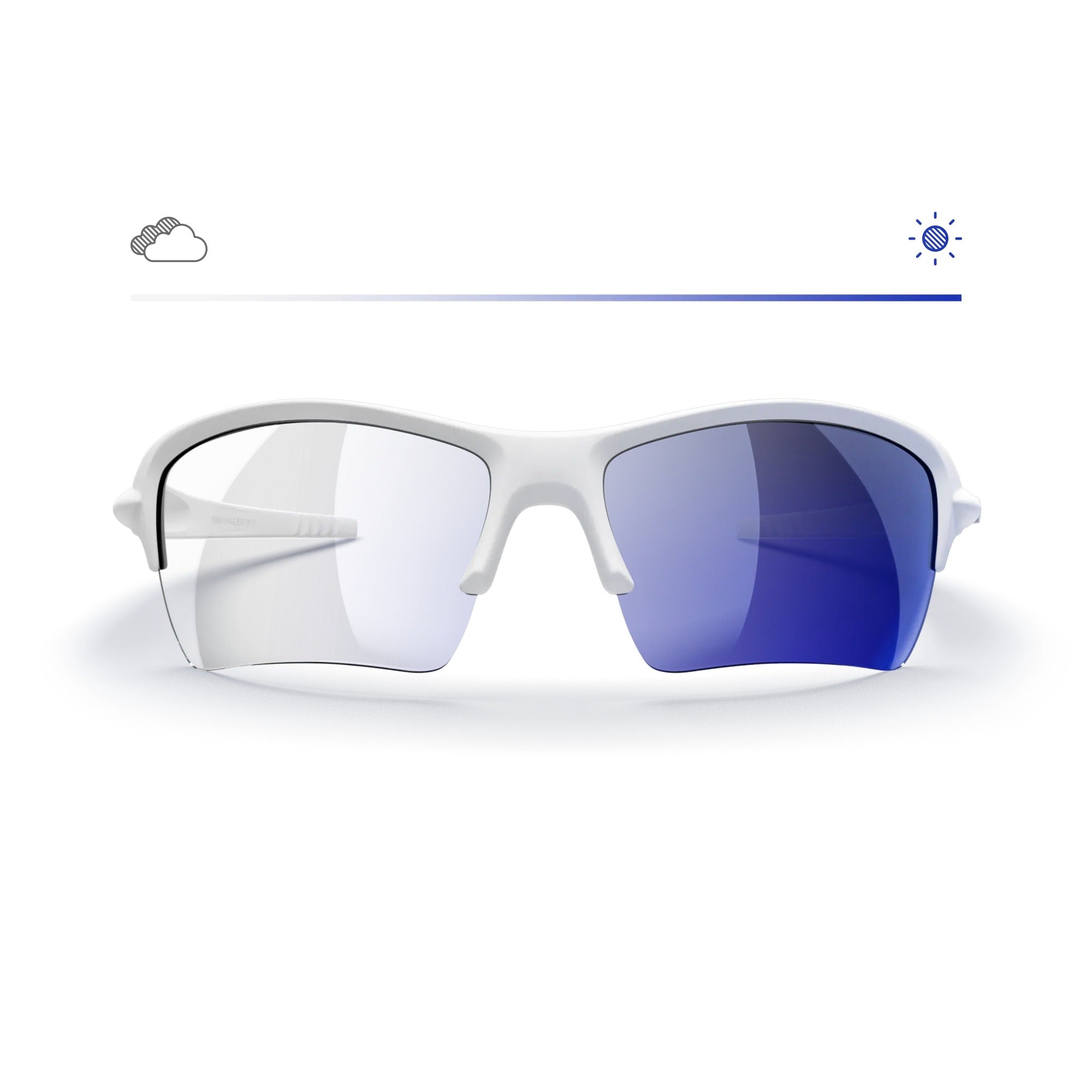 White Sling XM Prescription Transitions® Mirrors – REKS®